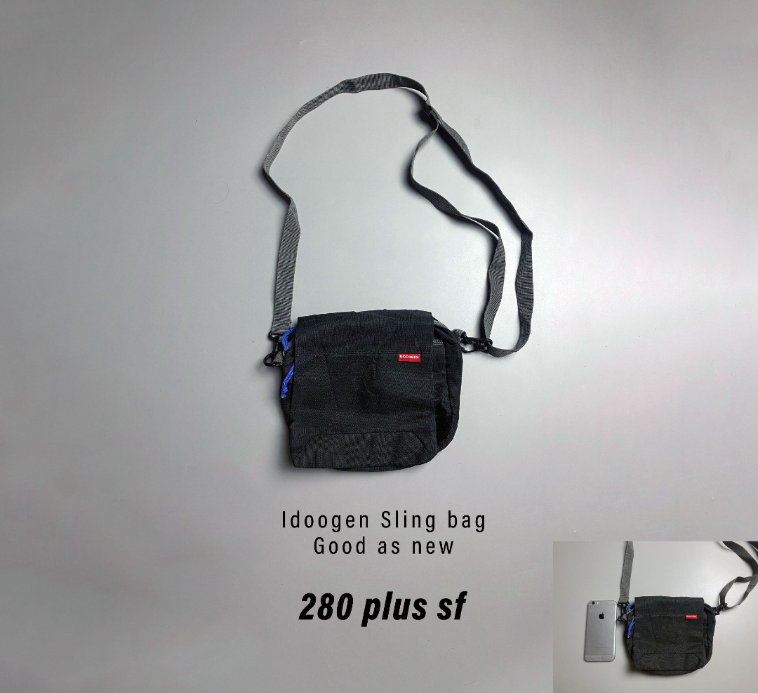 Idoogen Sling Bag, Men's Fashion, Bags, Sling Bags on Carousell