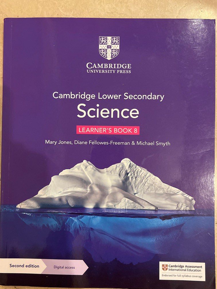 IGCSE Cambridge Learner's Book 8(Textbook) and Cambridge Checkpoint ...