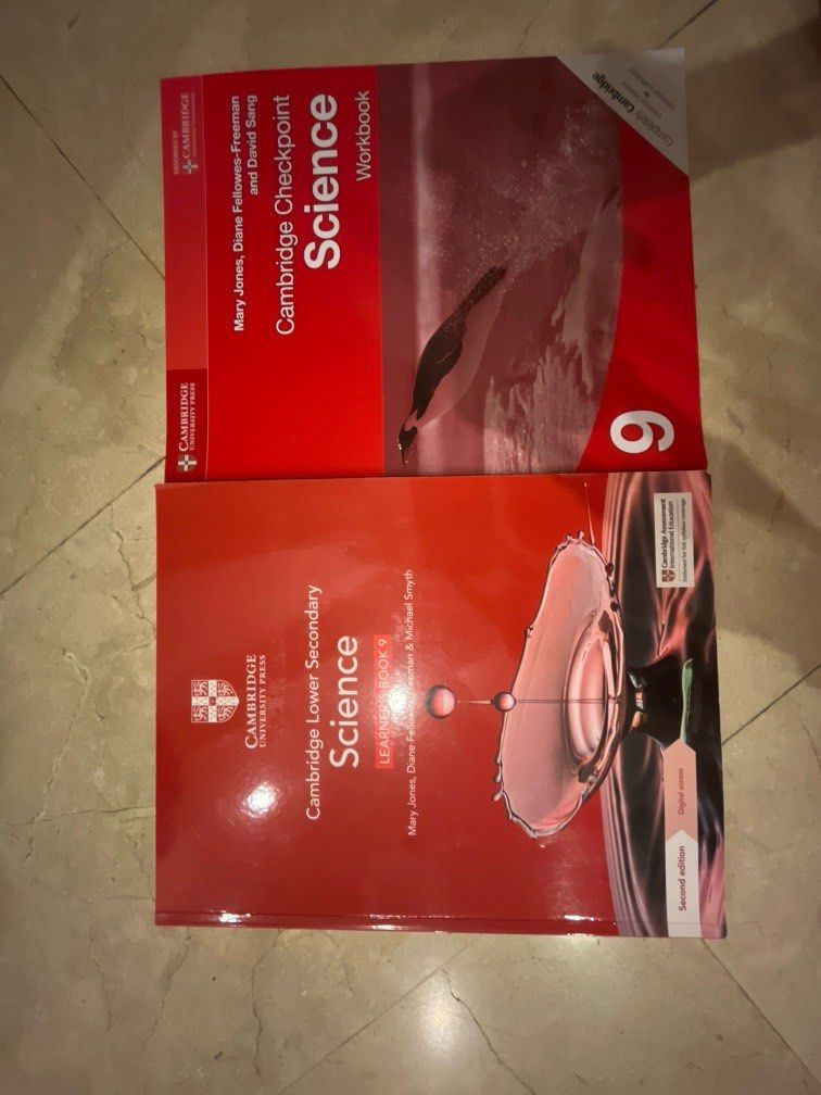 IGCSE Cambridge lower Secondary Science Learner's Book 9(textbook) and ...