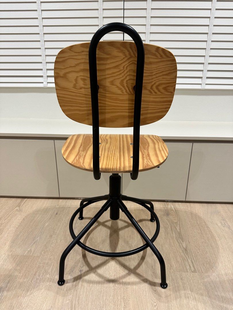 IKEA Kullaberg swivel chair black x 2, Furniture & Home Living ...