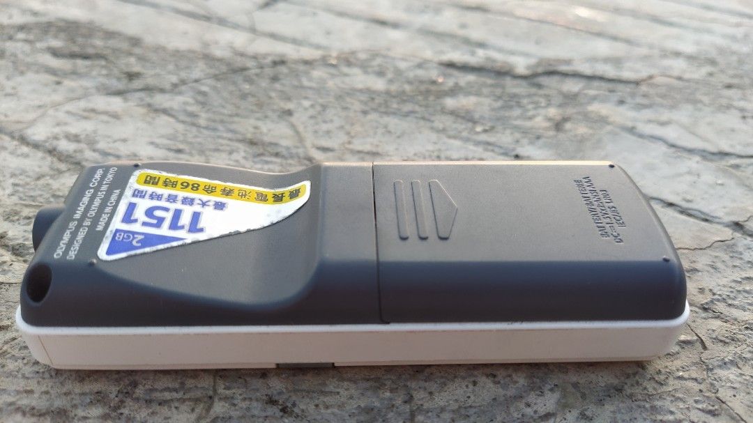 Japan Olympus voice recorder with mic, Looking For on Carousell