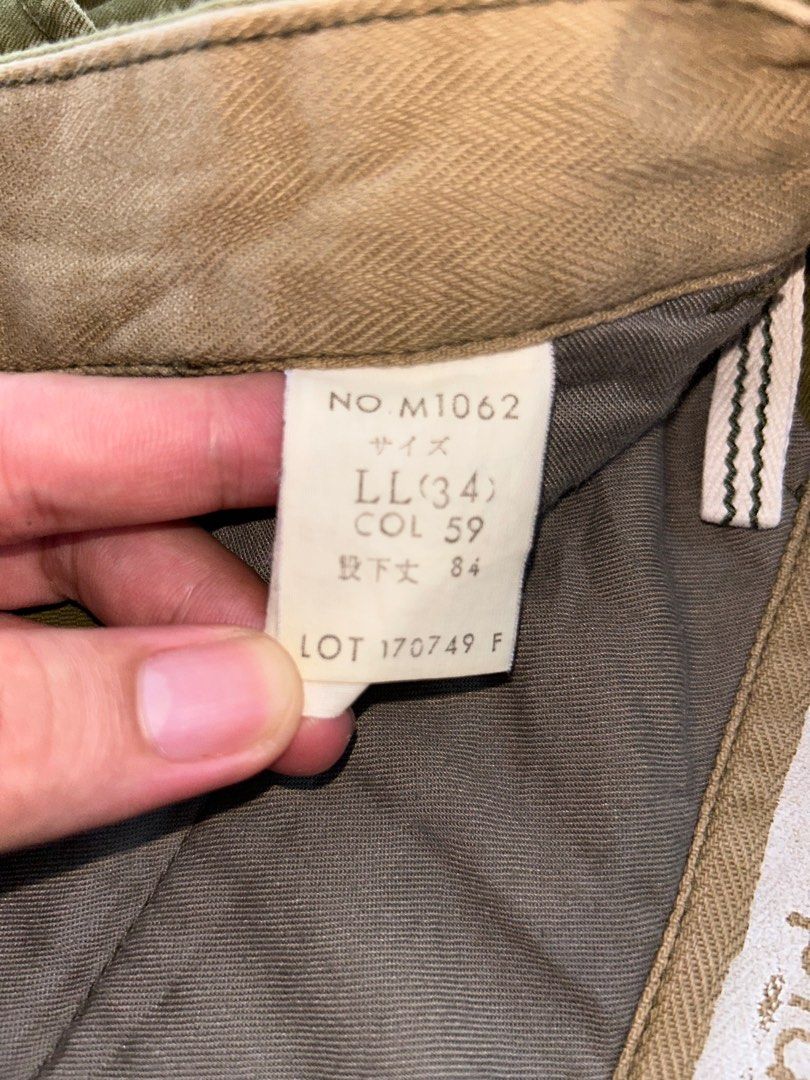 Japan Surplus Military Green Cargo Pants M1062, Men's Fashion, Bottoms ...
