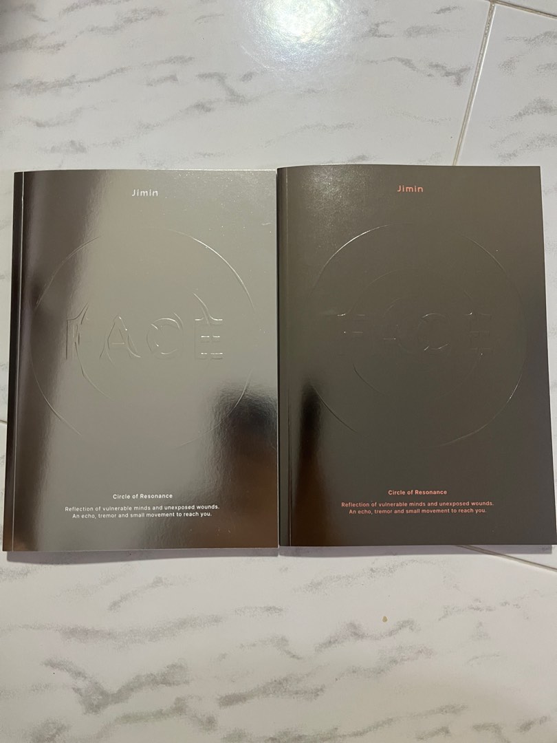 JIMIN FACE ALBUMS UNSEALED Invisible & Undefinable, Hobbies & Toys ...