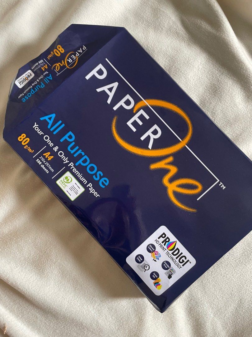 Kertas HVS tebal paper one | paperone 80gr, Telepon Seluler & Tablet ...