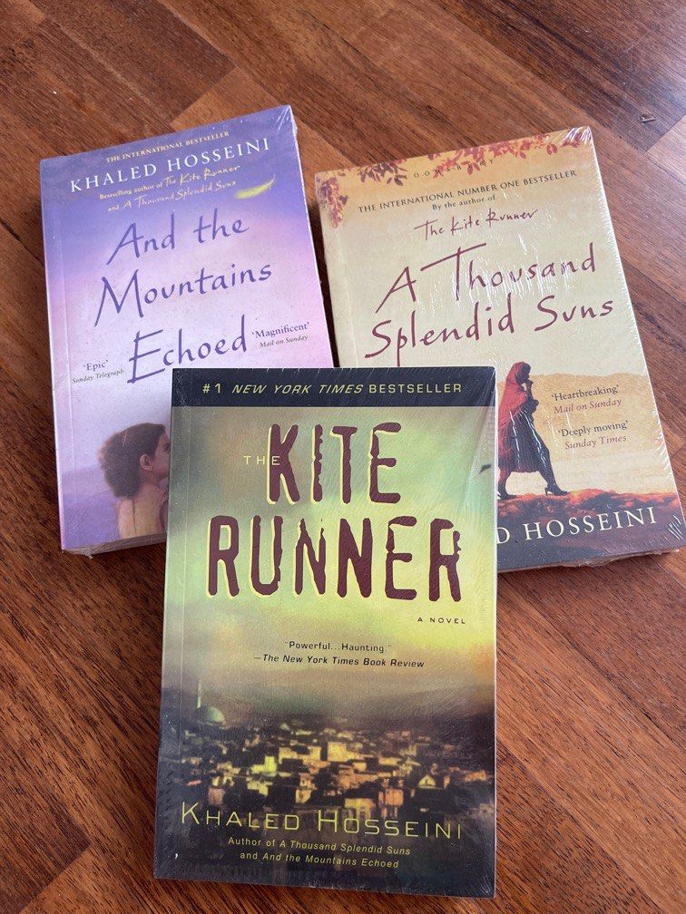 Kite Runner, A Thousand Splendid Suns, Mountains Echoed by Khaled ...
