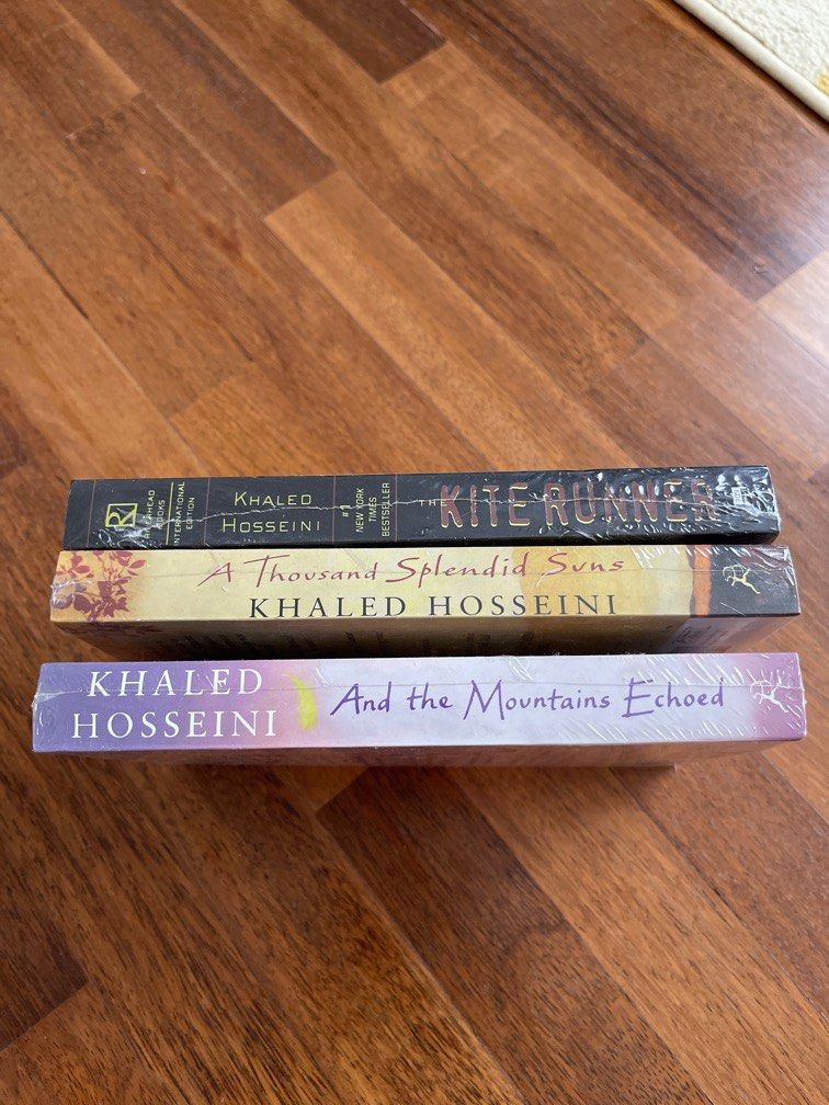 Kite Runner, A Thousand Splendid Suns, Mountains Echoed by Khaled ...