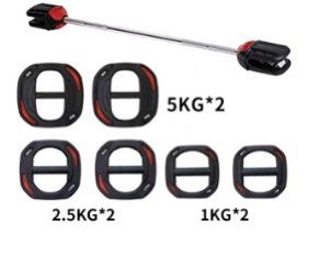 Les mills inspired bar bell & 20kg combination weights, Sports ...