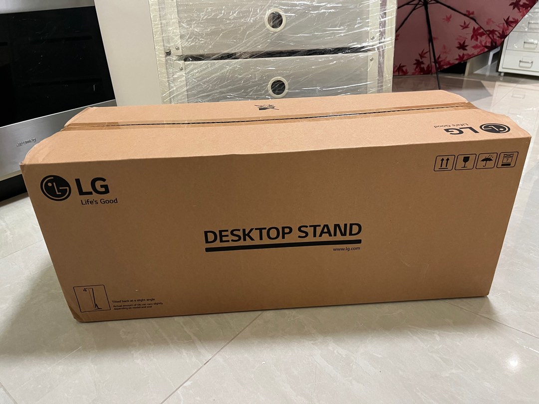LG 65inch TV Desktop Stand, TV & Home Appliances, TV & Entertainment ...