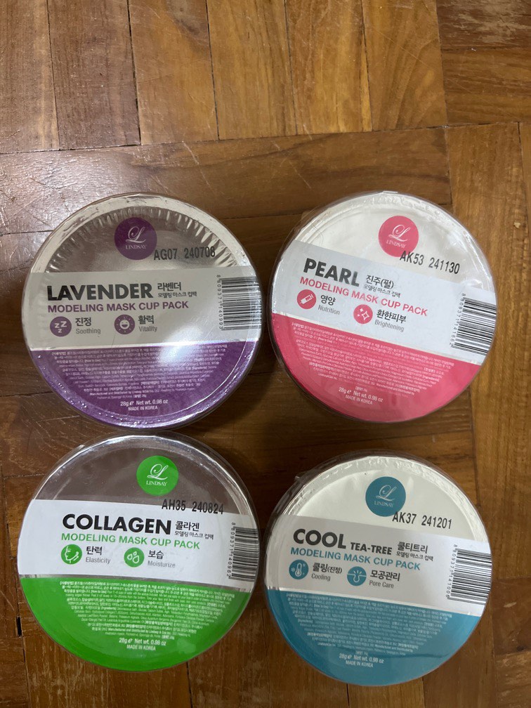 Lindsay modeling mask cup pack, Beauty & Personal Care, Face, Face Care ...