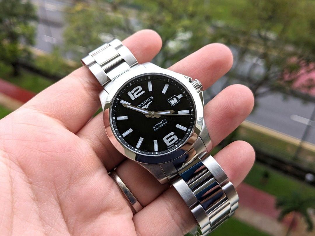 Longines Conquest Automatic 39mm, Luxury, Watches on Carousell