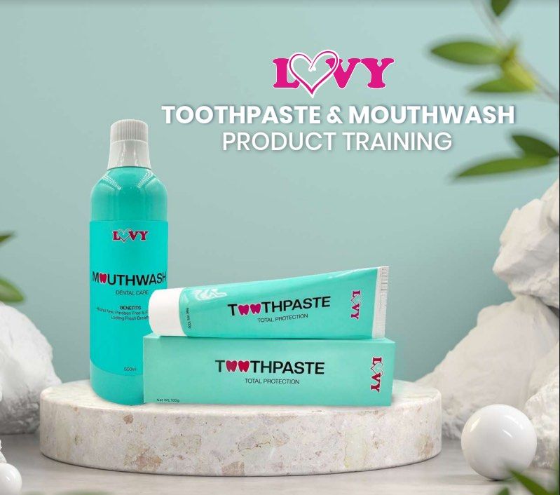 LOVY Toothpaste + Mouthwash Dental Oral Care, Beauty & Personal Care ...