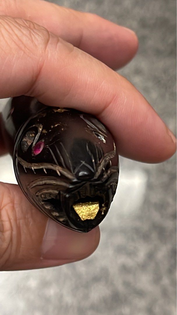 LP Pinak Palakit Hua Che Mok (black wood) Golden tongue, Hobbies & Toys ...