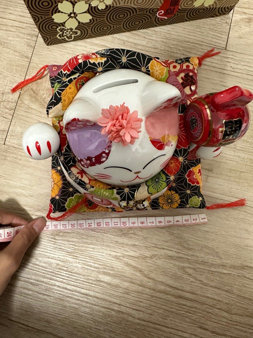 Lucky Cat Coin box, Furniture & Home Living, Home Decor, Other Home ...