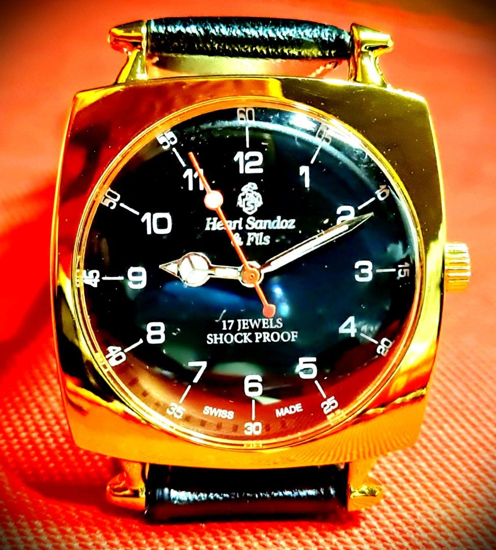#Luxury Watch #Henri Sandoz #Swiss Made, Luxury, Watches on Carousell