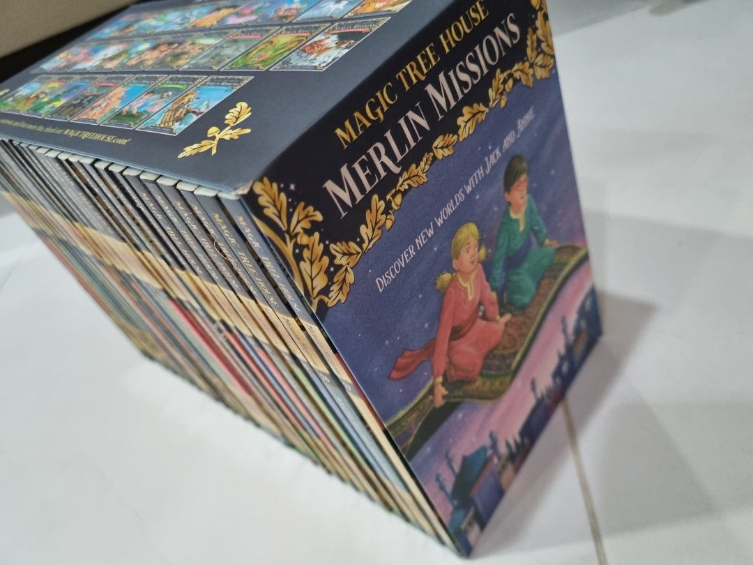 Magic Tree House, Merlin Missions Full Box Set (27 books), Hobbies ...