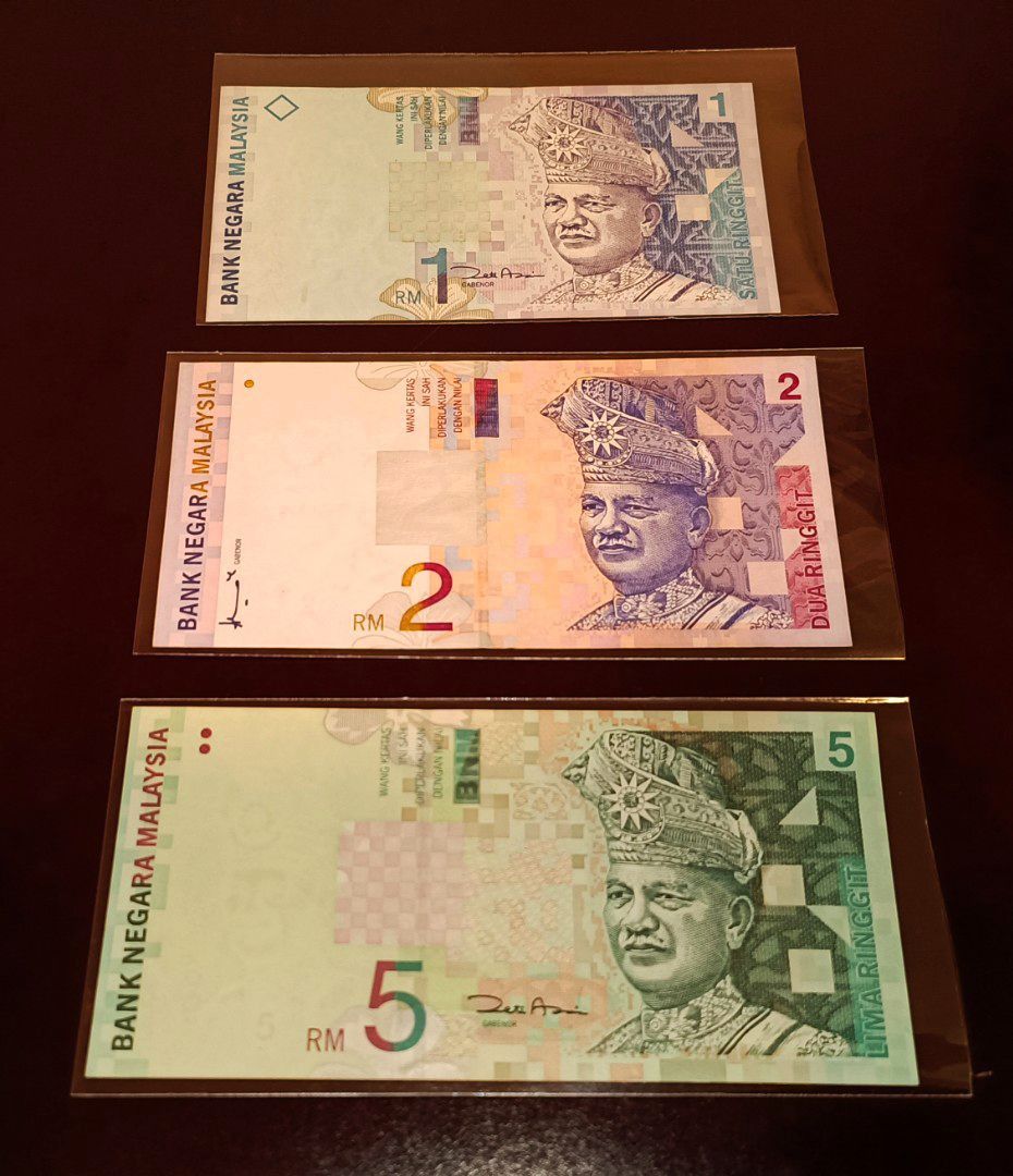 Malaysia RM 1 to 50, replacement RM 100 note, Hobbies & Toys ...