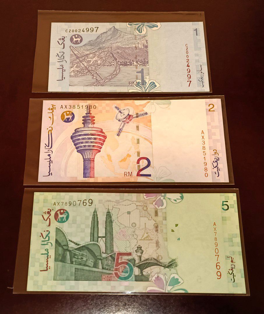Malaysia RM 1 to 50, replacement RM 100 note, Hobbies & Toys ...