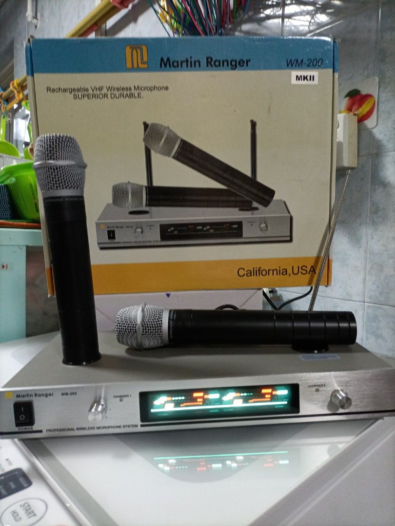 Martin Ranger Rechargeable VHF Wireless Microphone, Audio, Microphones ...