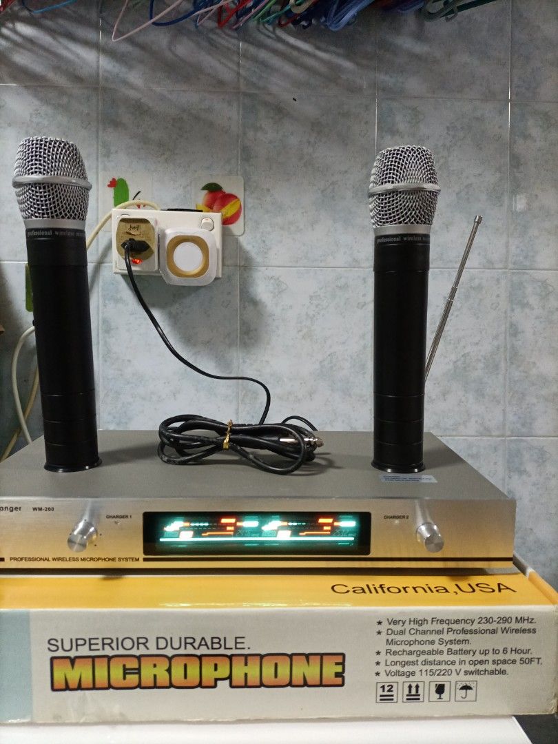 Martin Ranger Rechargeable VHF Wireless Microphone, Audio, Microphones ...