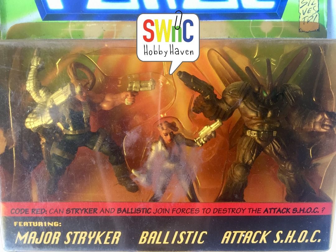 MegaHeros Cyber Force LimitedEdition CollectorSeries on Card 1995 ...