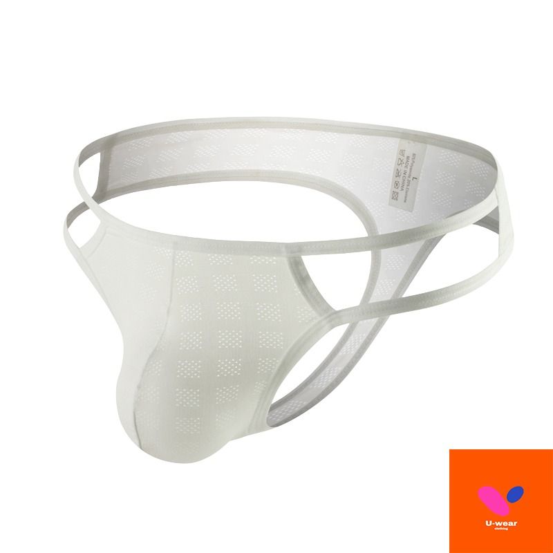 Mens Open Side Mesh Thong Underwear G String Jockstrap, Men's Fashion ...