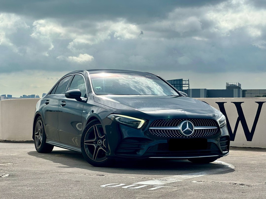 Mercedes-Benz A-Class A200 AMG Line (A), Cars, Used Cars on Carousell