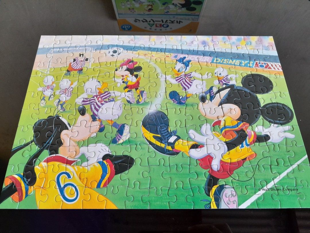 Mickey Mouse Jigsaw Puzzle, Hobbies & Toys, Toys & Games on Carousell