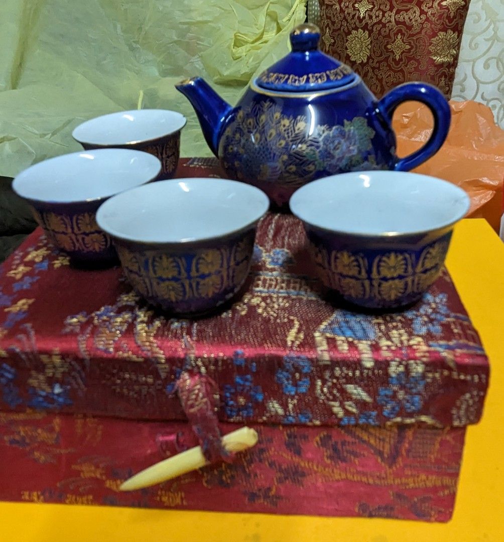 Miniature Chinese tea set, Hobbies & Toys, Memorabilia & Collectibles ...