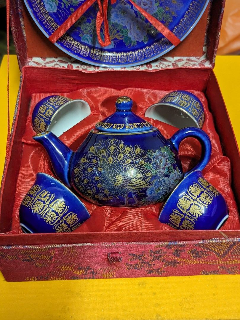 Miniature Chinese tea set, Hobbies & Toys, Memorabilia & Collectibles ...