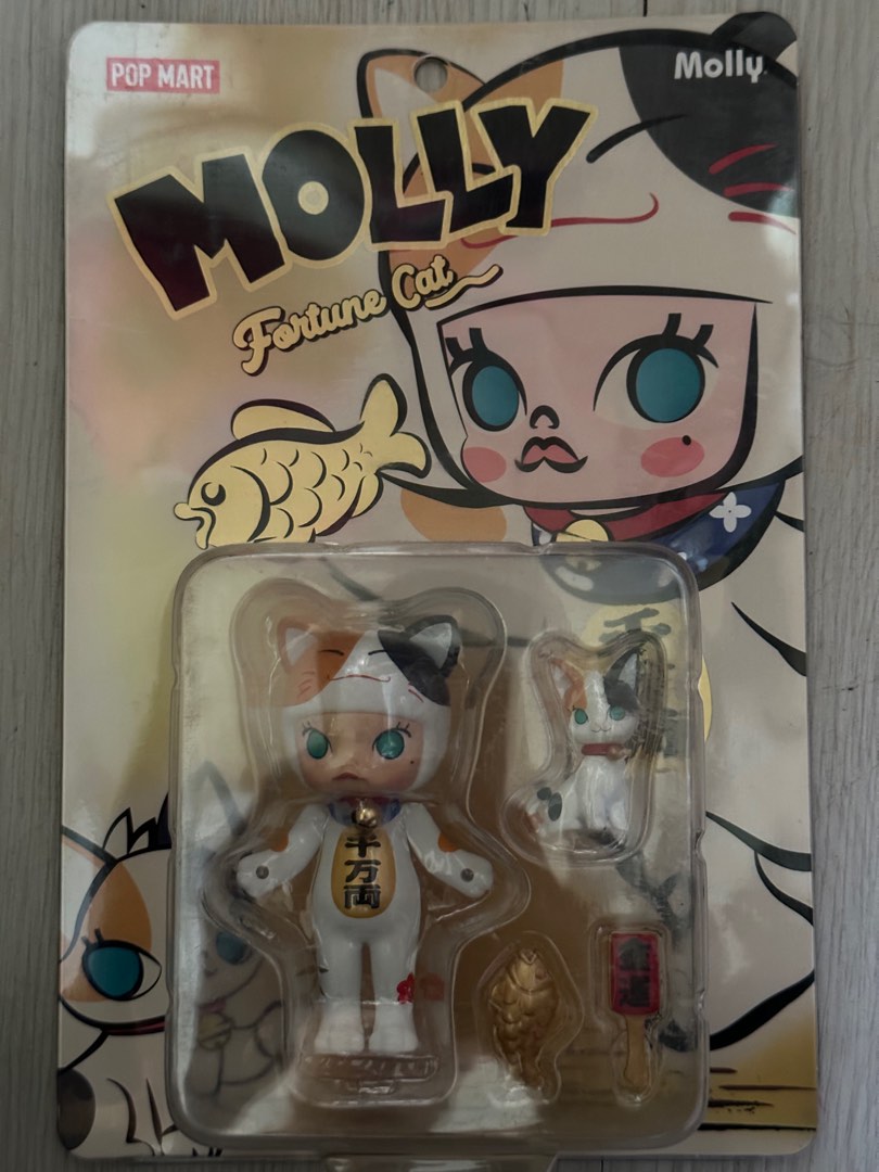 MOLLY PTS Fortune Cat Elevator Kawaii Action Limited Edition, 興趣及遊戲, 玩具 ...