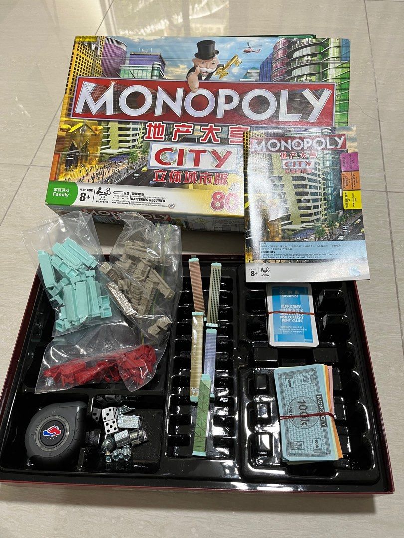 MONOPOLY CITY 3D, Hobbies & Toys, Toys & Games on Carousell