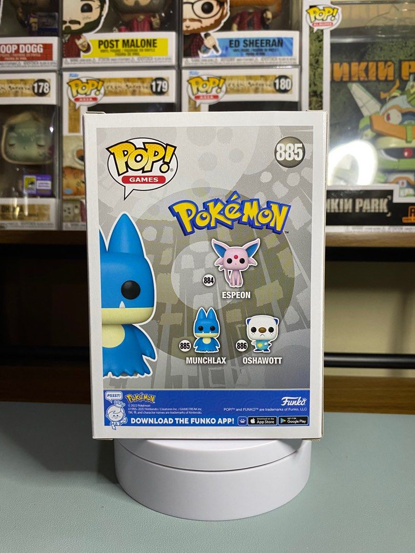 Munchlax 885 Funko Pop | Pokemon Funko Pop | Pop Games Pokemon ...