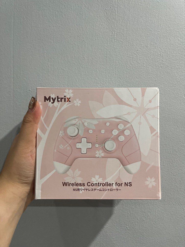 Mytrix wireless controller Sakura pink, Computers & Tech, Parts ...