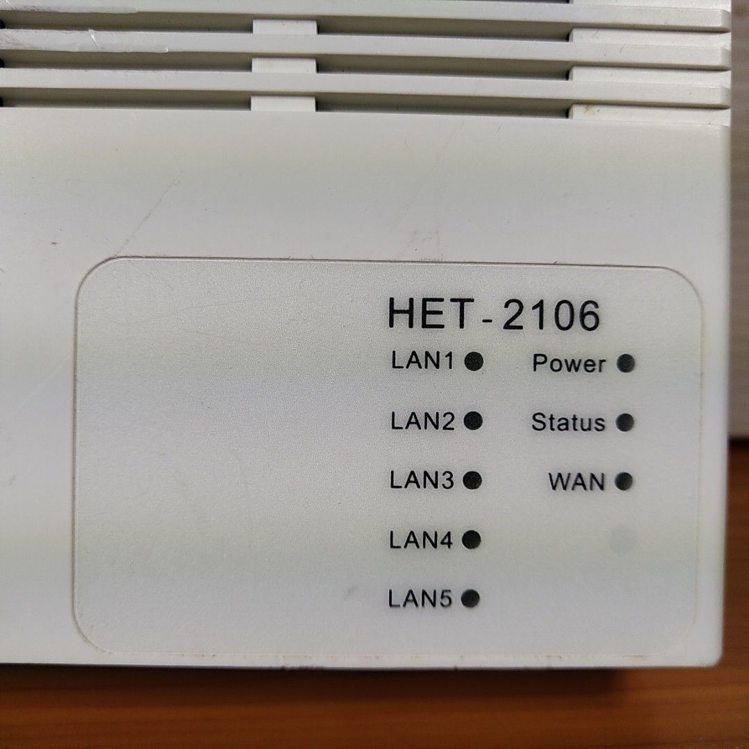 HET-2106 Series CPE Switch, 電腦及科技產品, 電腦周邊產品, Wifi及上網相關產品在旋轉拍賣
