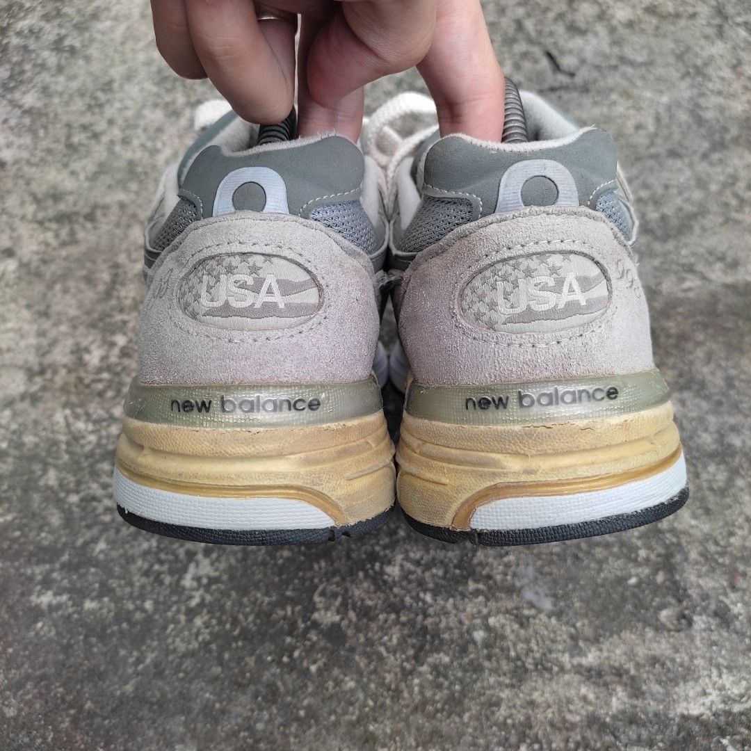 New Balance 993 USA Grey (8 men), Men's Fashion, Footwear, Sneakers on Carousell
