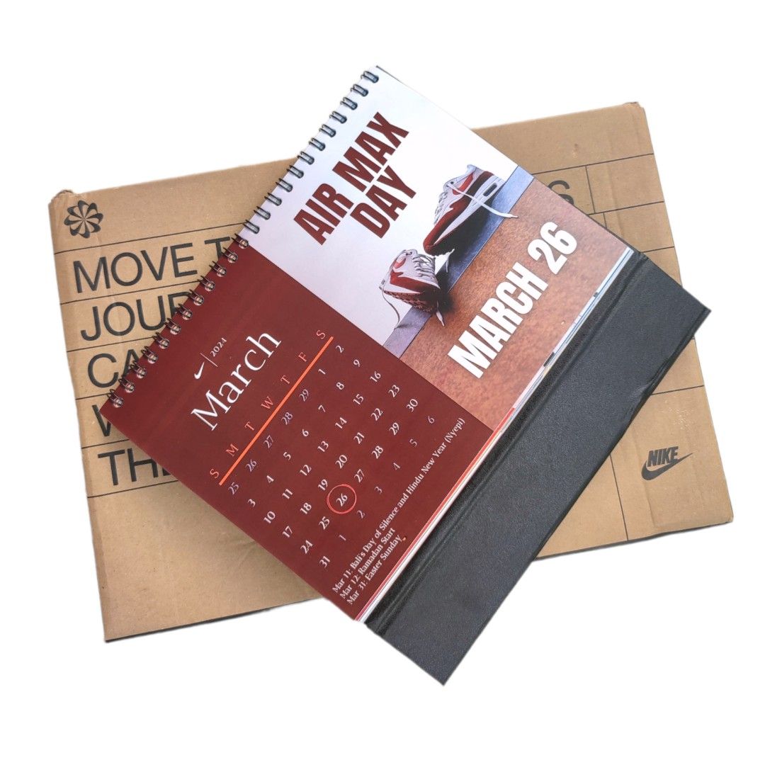 NIKE CALENDAR, Serba Serbi, Preorder di Carousell