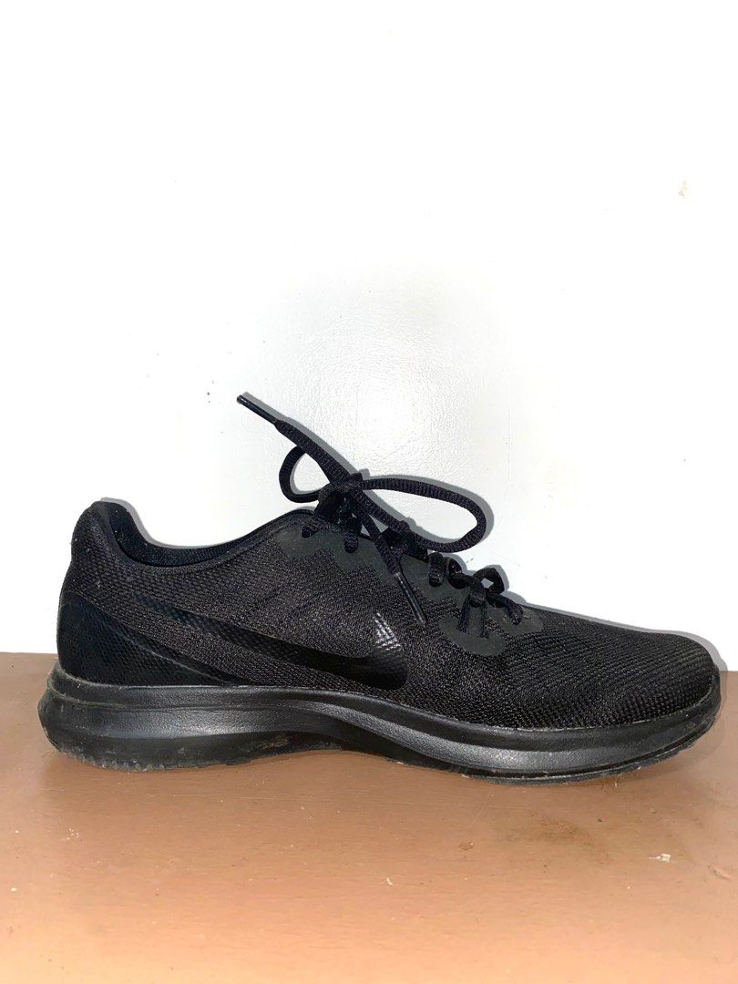 NIKE 'In Season TR7' Black Mesh Trainers Running Shoes, Men's Fashion ...