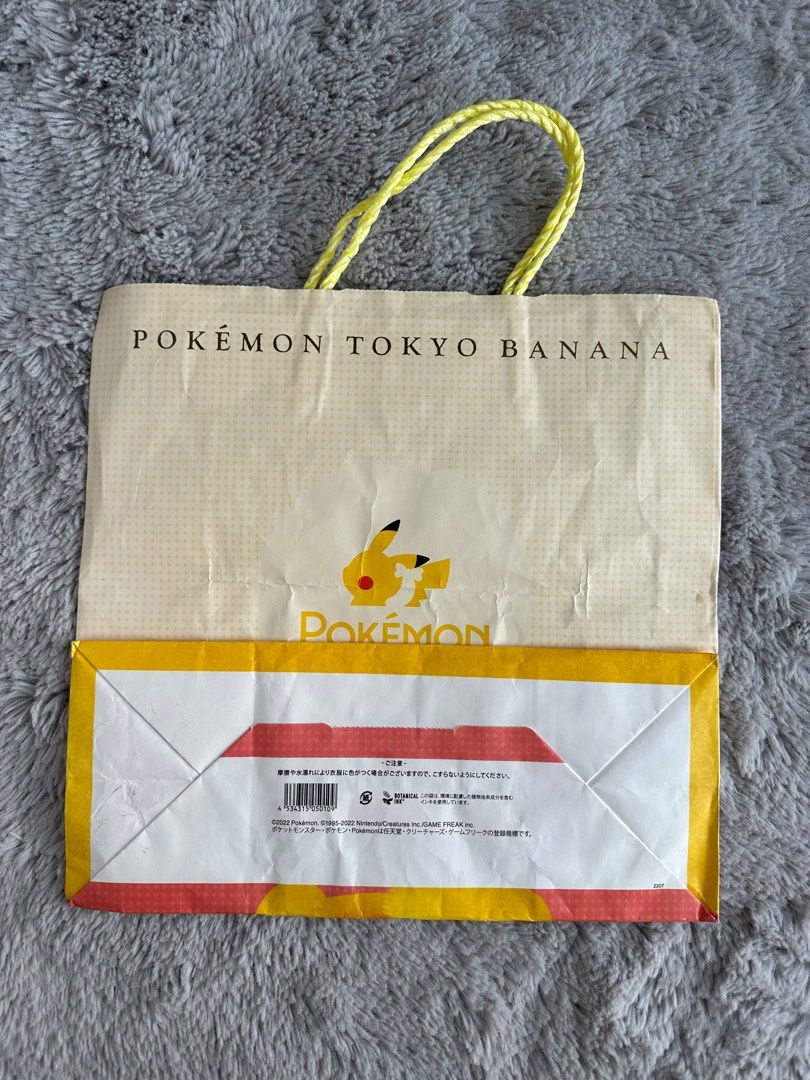 Nintendo Pokemon Paperbag, Hobbies & Toys, Stationary & Craft, Other ...