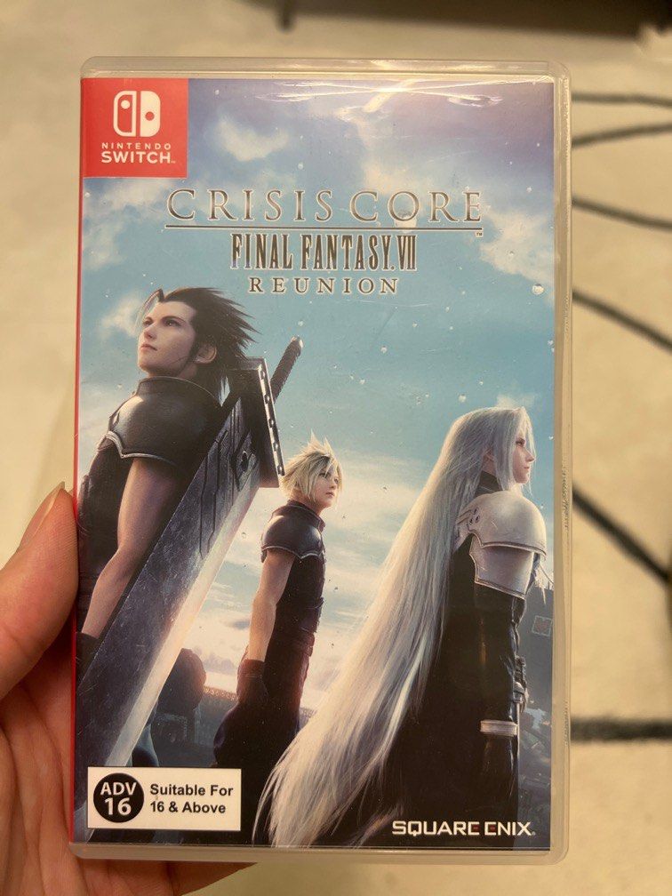 Nintendo switch game final fantasy vii crisis core reunion, Video ...