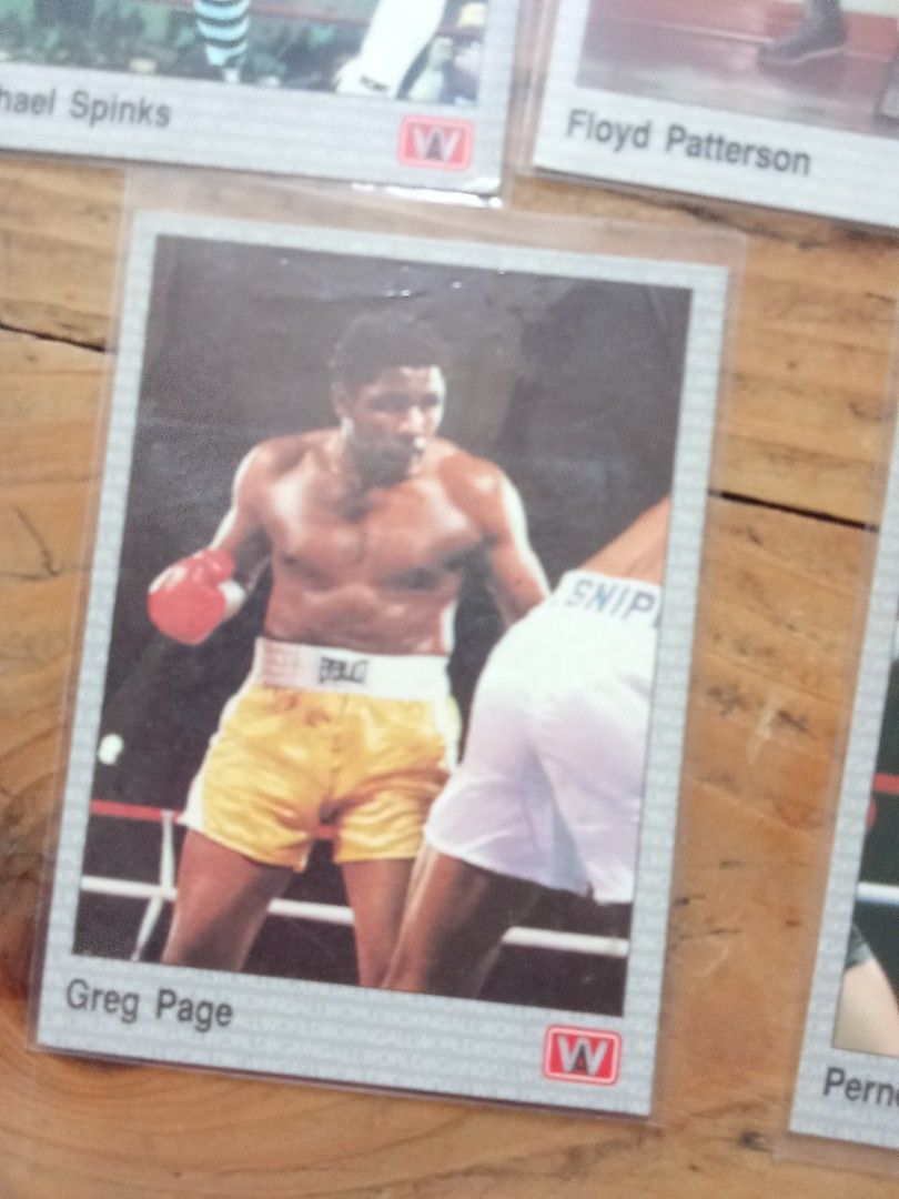 Not mint 90s heavyweight boxers cards lot, Hobbies & Toys, Memorabilia ...