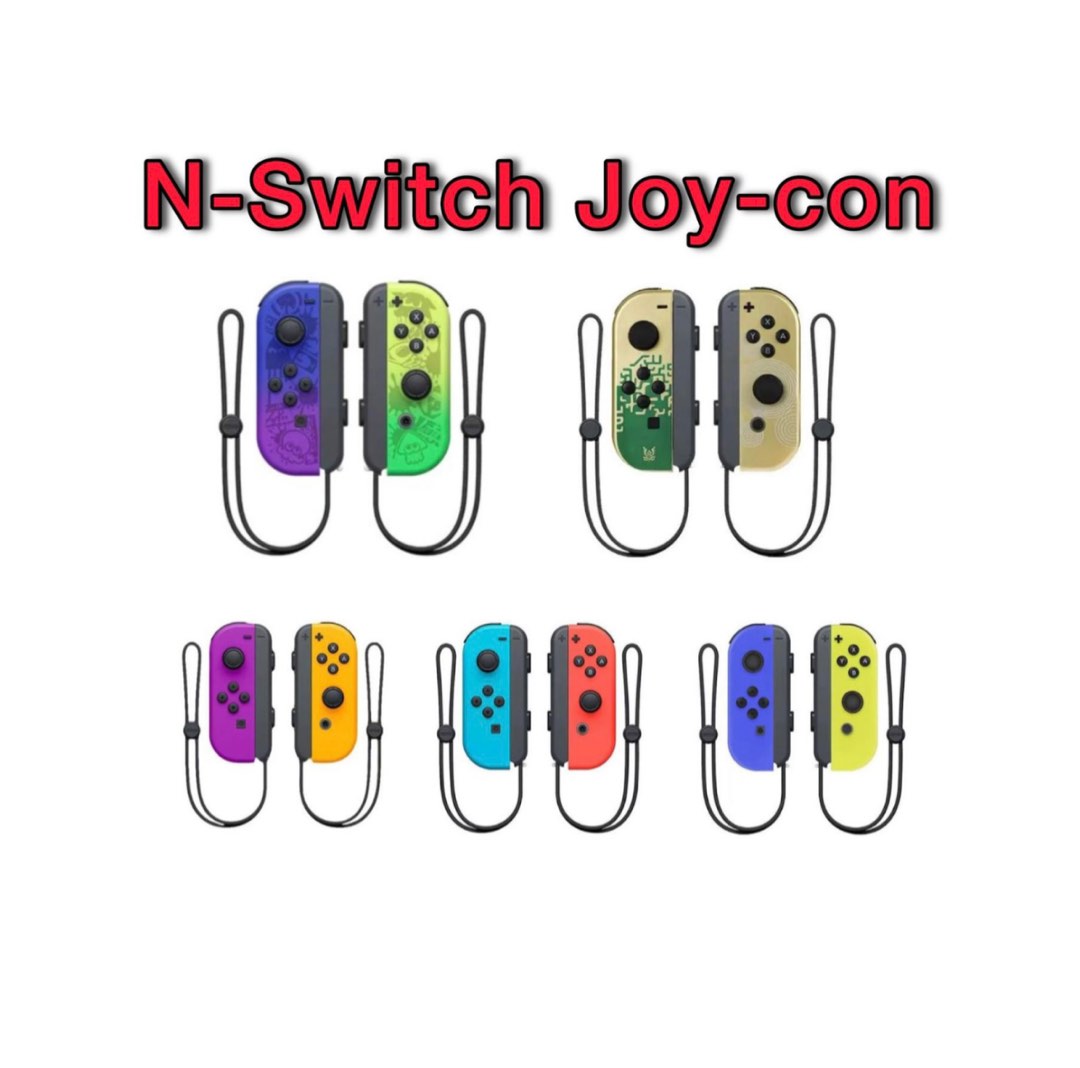 N-Switch Joycon, Video Gaming, Gaming Accessories, Controllers on Carousell