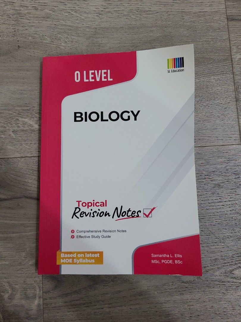 O Level Biology Topical Revision Notes, Hobbies & Toys, Books ...