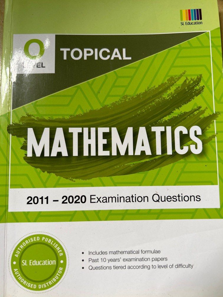O level mathematics, Hobbies & Toys, Books & Magazines, Assessment ...