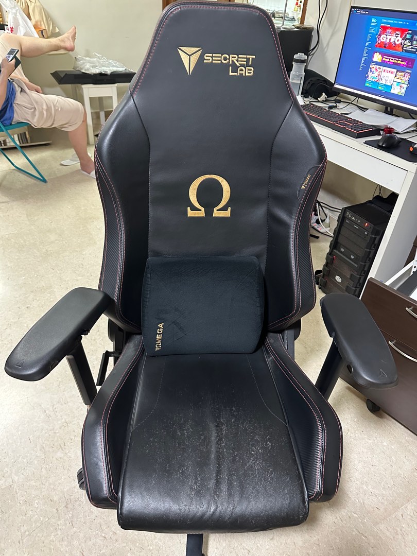 Omega Secret Lab Chair, Furniture & Home Living, Furniture, Chairs on ...