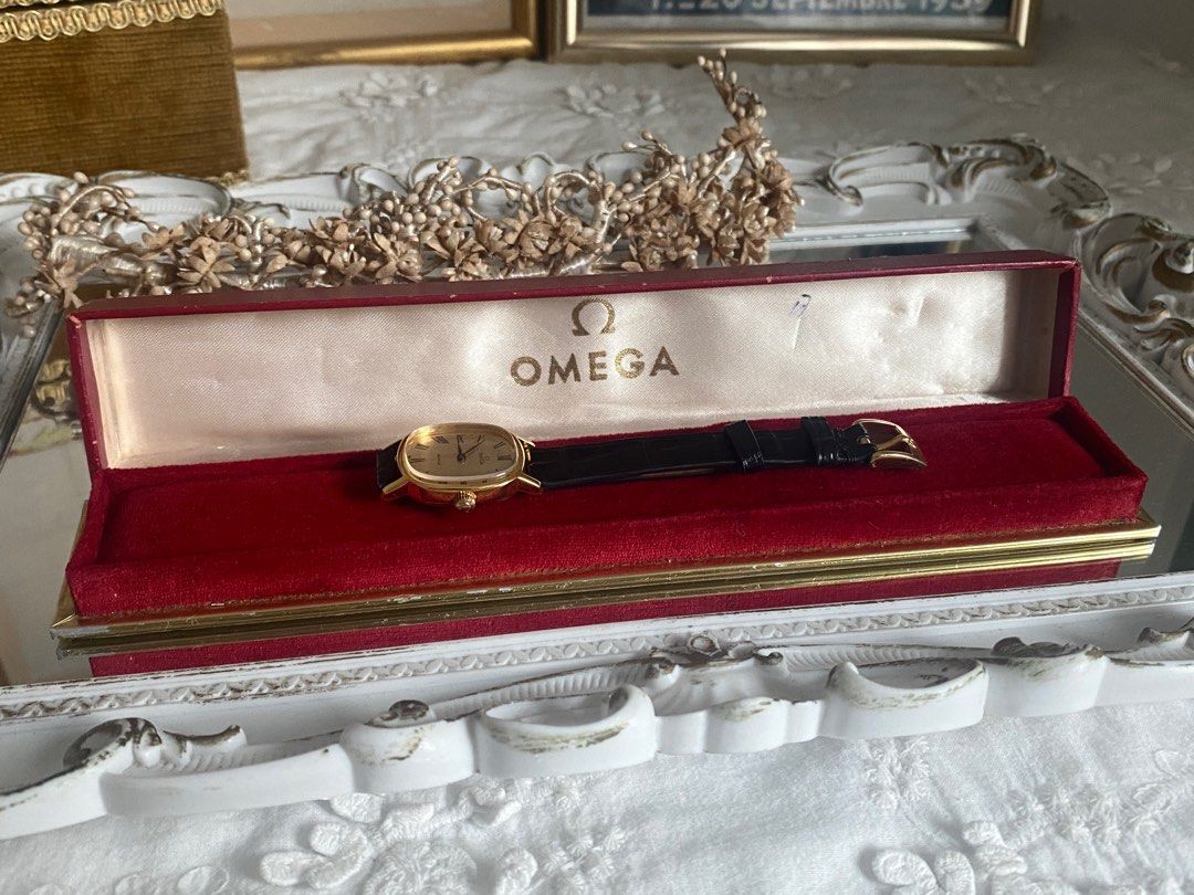 OMEGA Vintage Roman Ellipse, Luxury, Watches on Carousell