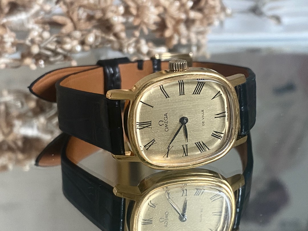 OMEGA Vintage Roman Ellipse, Luxury, Watches on Carousell