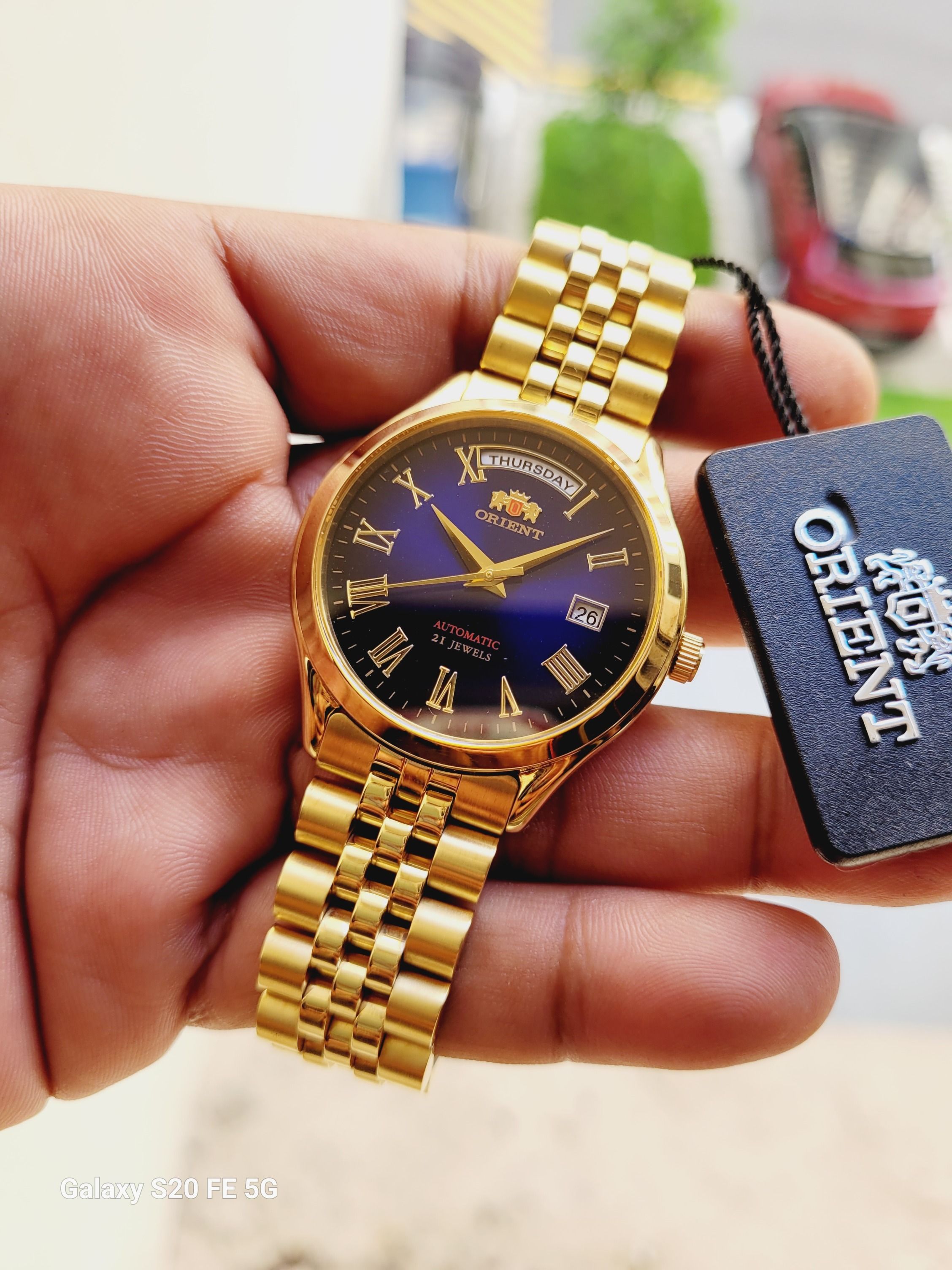 Orient Day Date EVOH-A0 Jubilee Royal Navy Dial Set Japan, Luxury ...