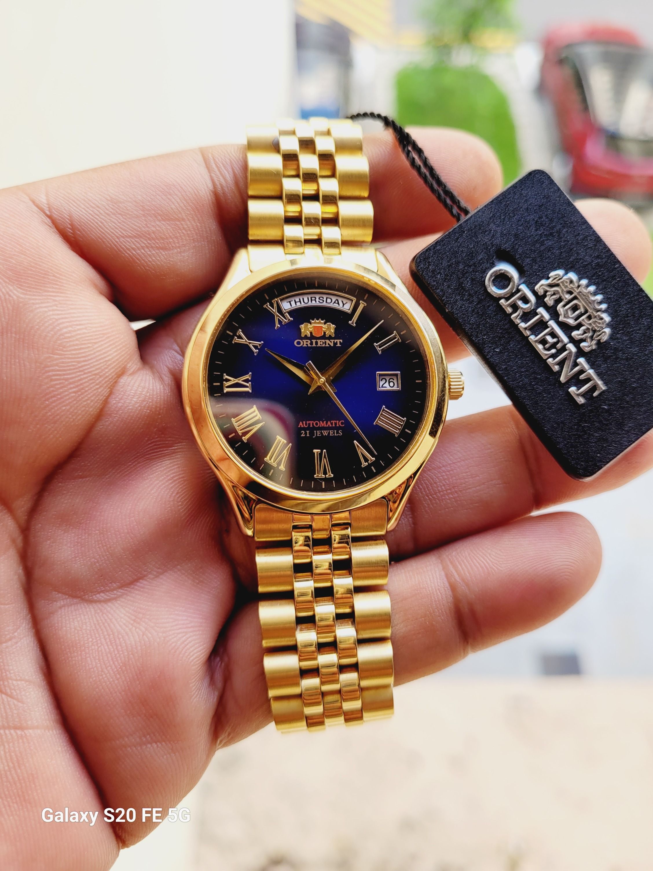 Orient Day Date EVOH-A0 Jubilee Royal Navy Dial Set Japan, Luxury ...