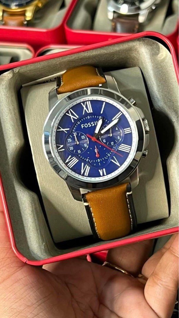 ORIGINAL 100% FOSSIL WATCHES JAPAN MADE, Men's Fashion, Watches ...
