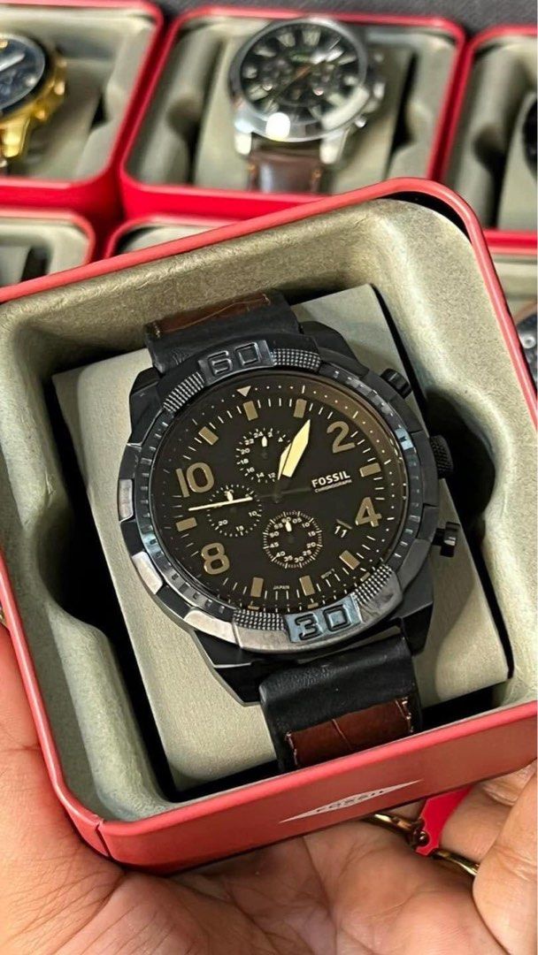 ORIGINAL 100% FOSSIL WATCHES JAPAN MADE, Men's Fashion, Watches ...